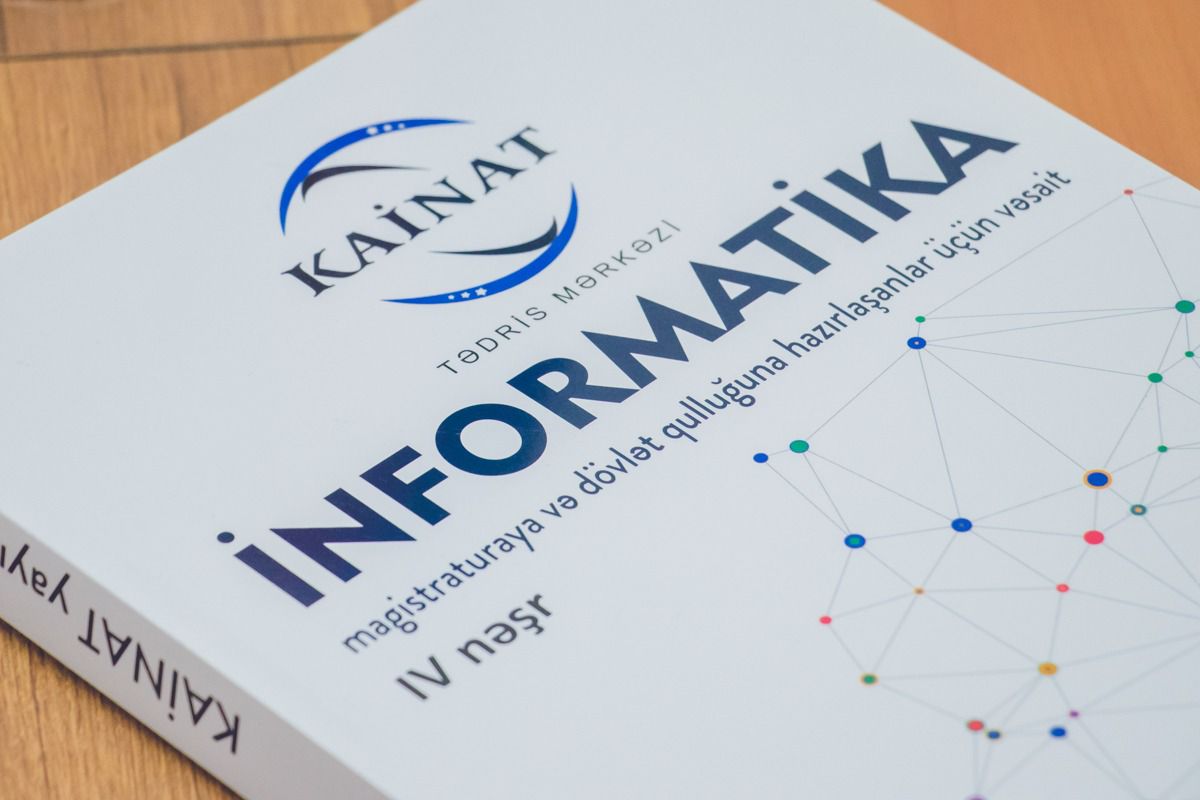 İnformatika kitabı – Kainat Tədris Mərkəzi – Kainatdasansa, uğur ...